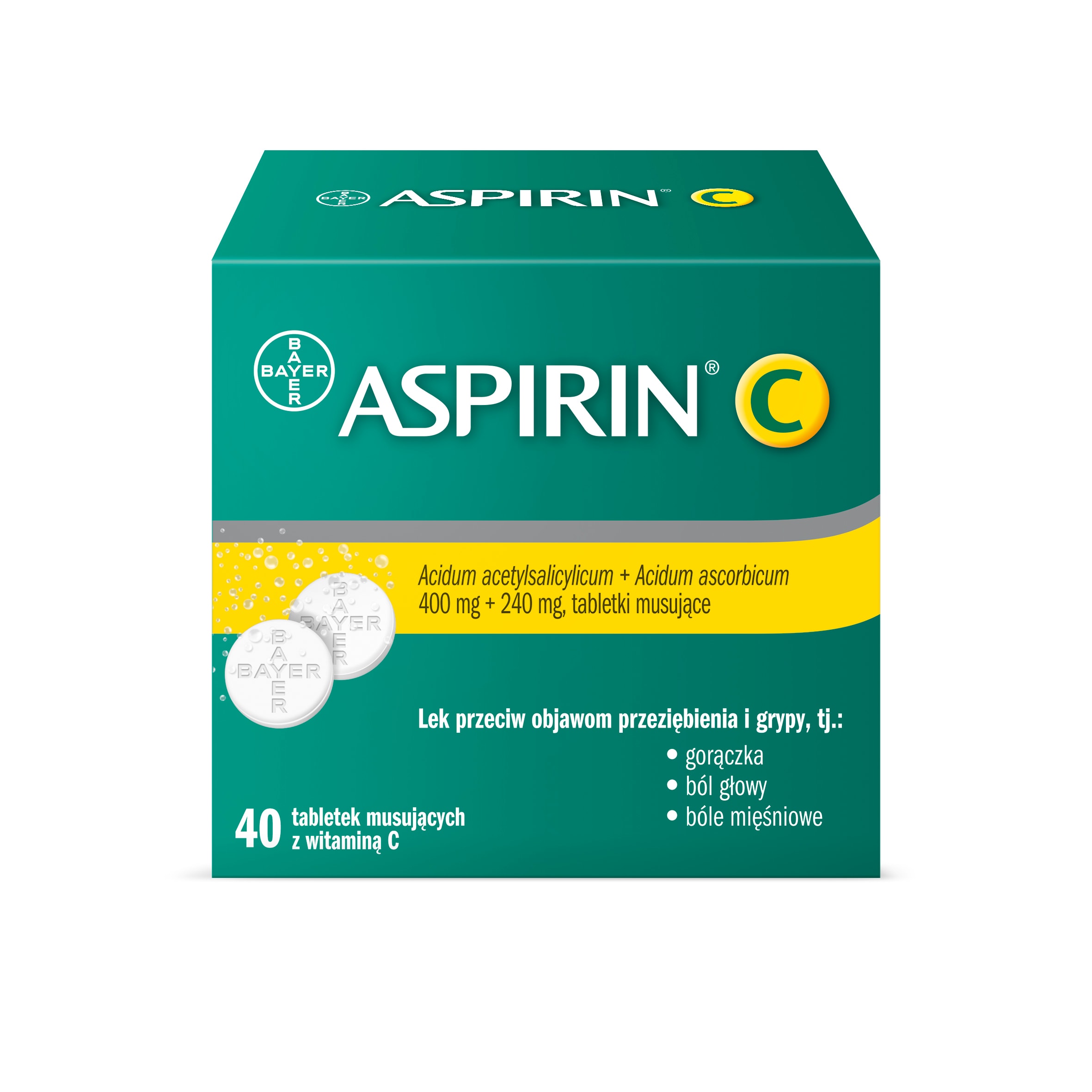 Aspirin C - skład, działanie, dawkowanie - Bayer