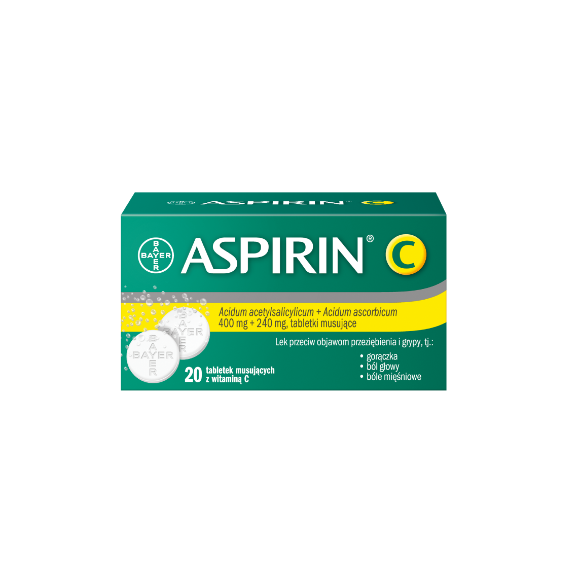 Aspirin C - skład, działanie, dawkowanie - Bayer